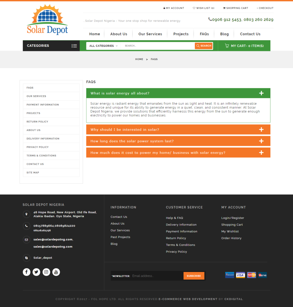 13 Important Pages for E-Commerce Websites - CKDIGITAL