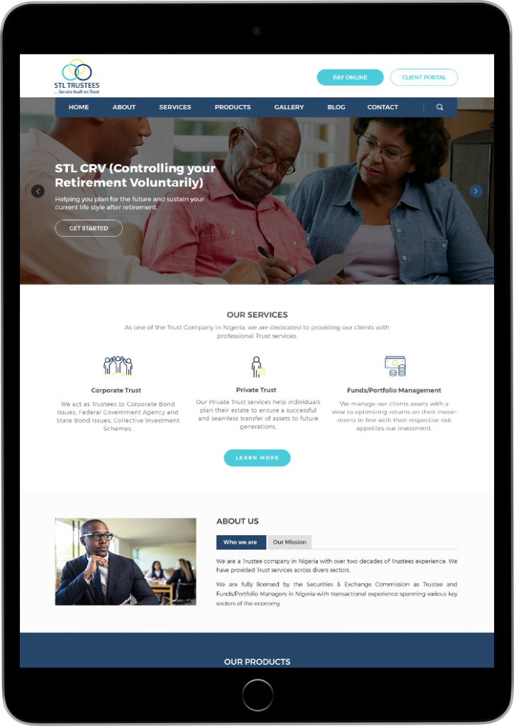 Website Redesign for STL Trustees - CKDIGITAL